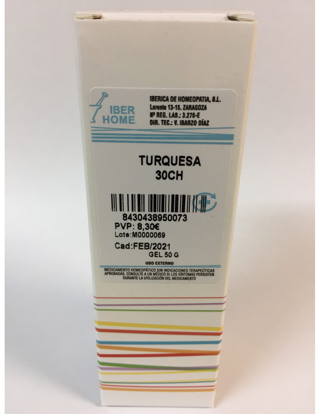TURQUESA 30CH - GEL 50 g